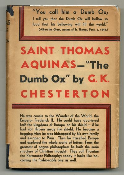 Saint Thomas Aquinas: The Story Of The The Dumb Ox (Saints, 42% OFF