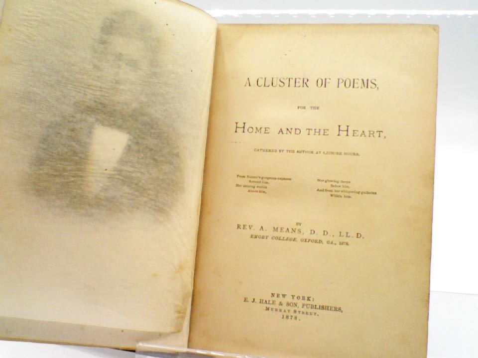A Cluster of poems for the Home and the Heart by Means , Alexander Rev ...