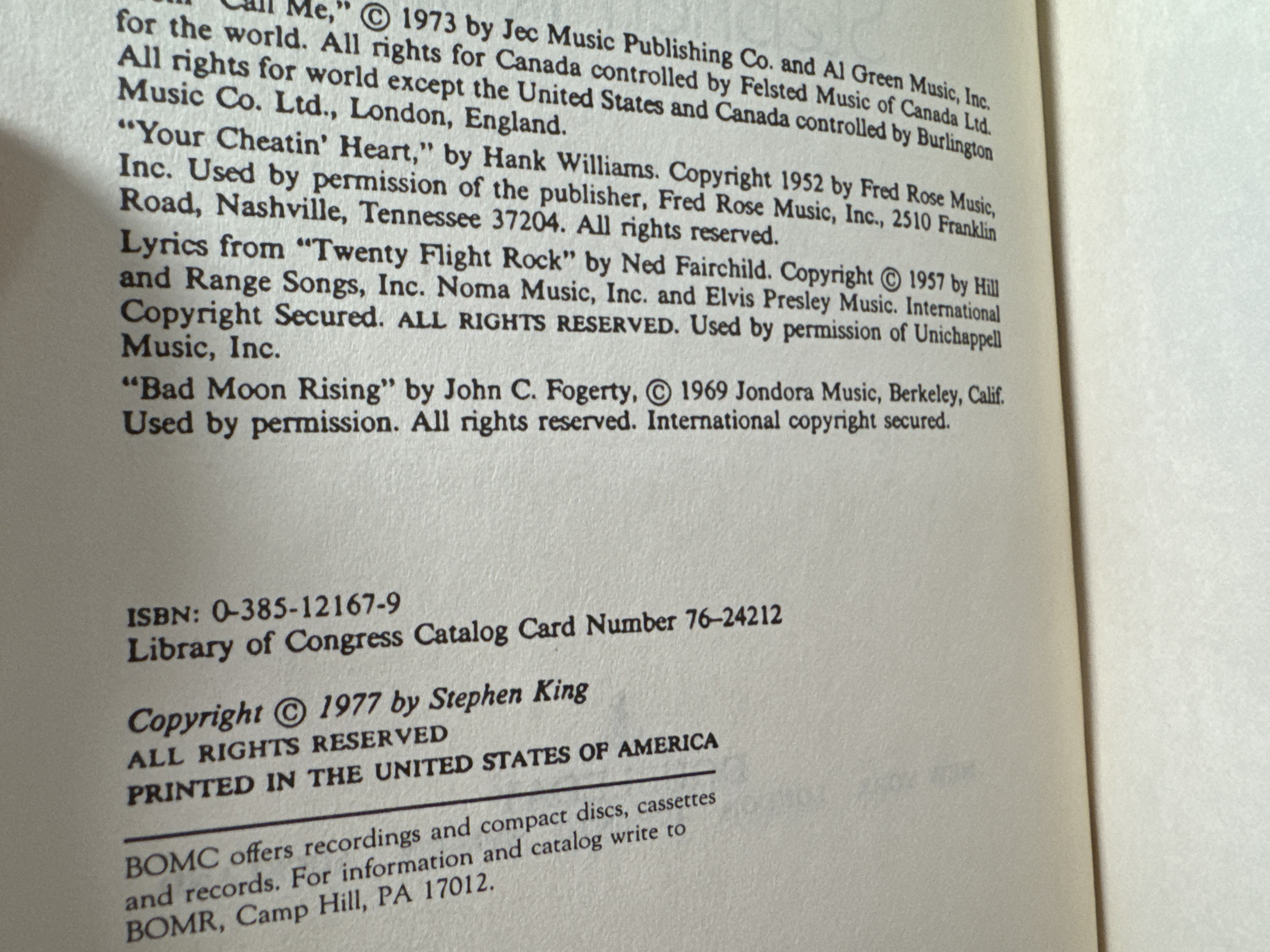The Shining *** Stephen King Library Edition *** by Stephen King ...