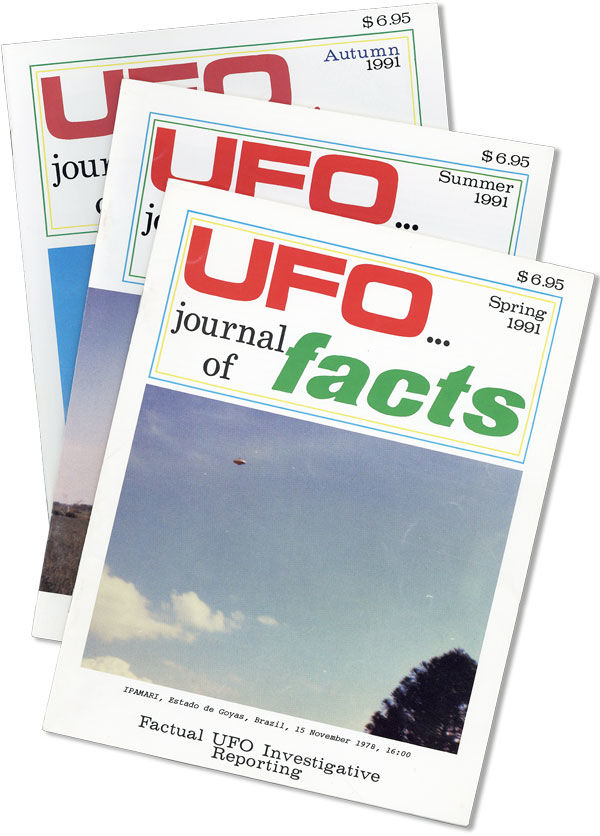 UFO...Journal of Facts, Vols. I-III [All Published?] by COX, Gem Gary ...