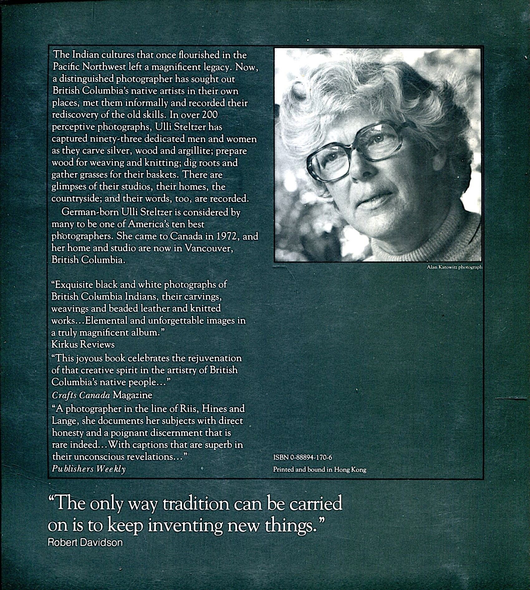 Indian Artists at Work by Ulli Steltzer | Paperback | 1980 | Douglas ...