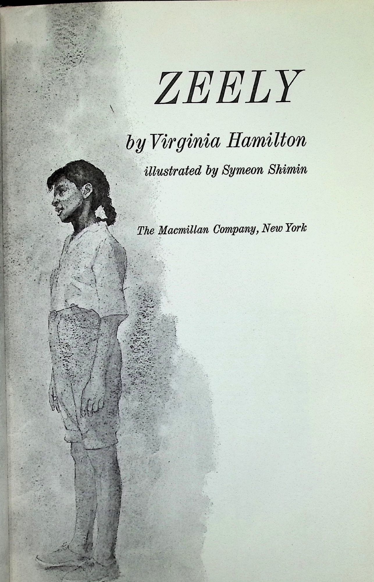 Zeely by Hamilton, Virginia | Hardcover | 1967 | Macmillan & Co | Biblio