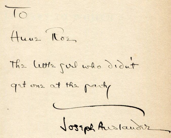 BIBLIO | Letters to Women by AUSLANDER, Joseph | Hardcover | 1929 ...