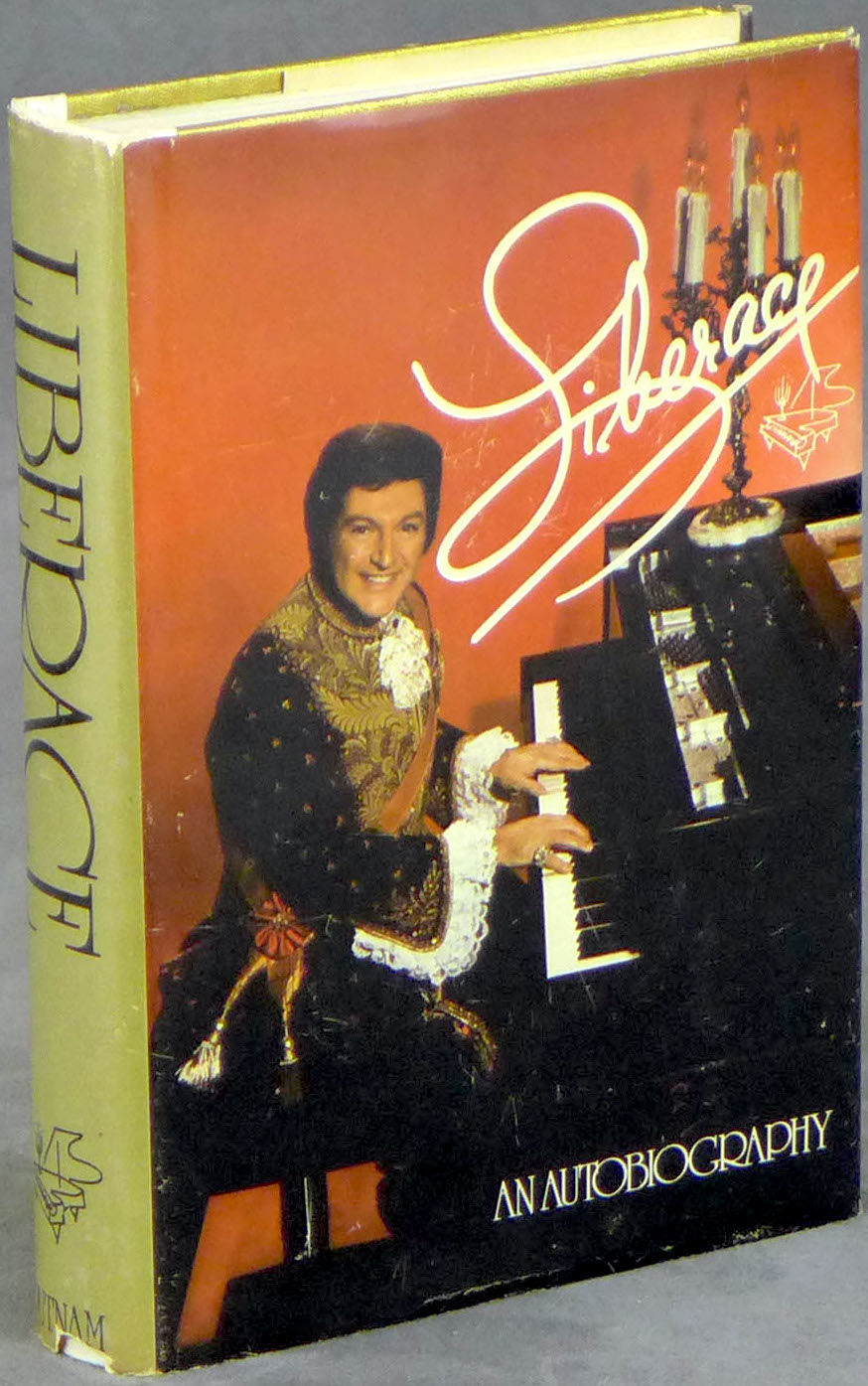 Liberace: An Autobiography -- inscribed to a senior editor at Putnam's ...