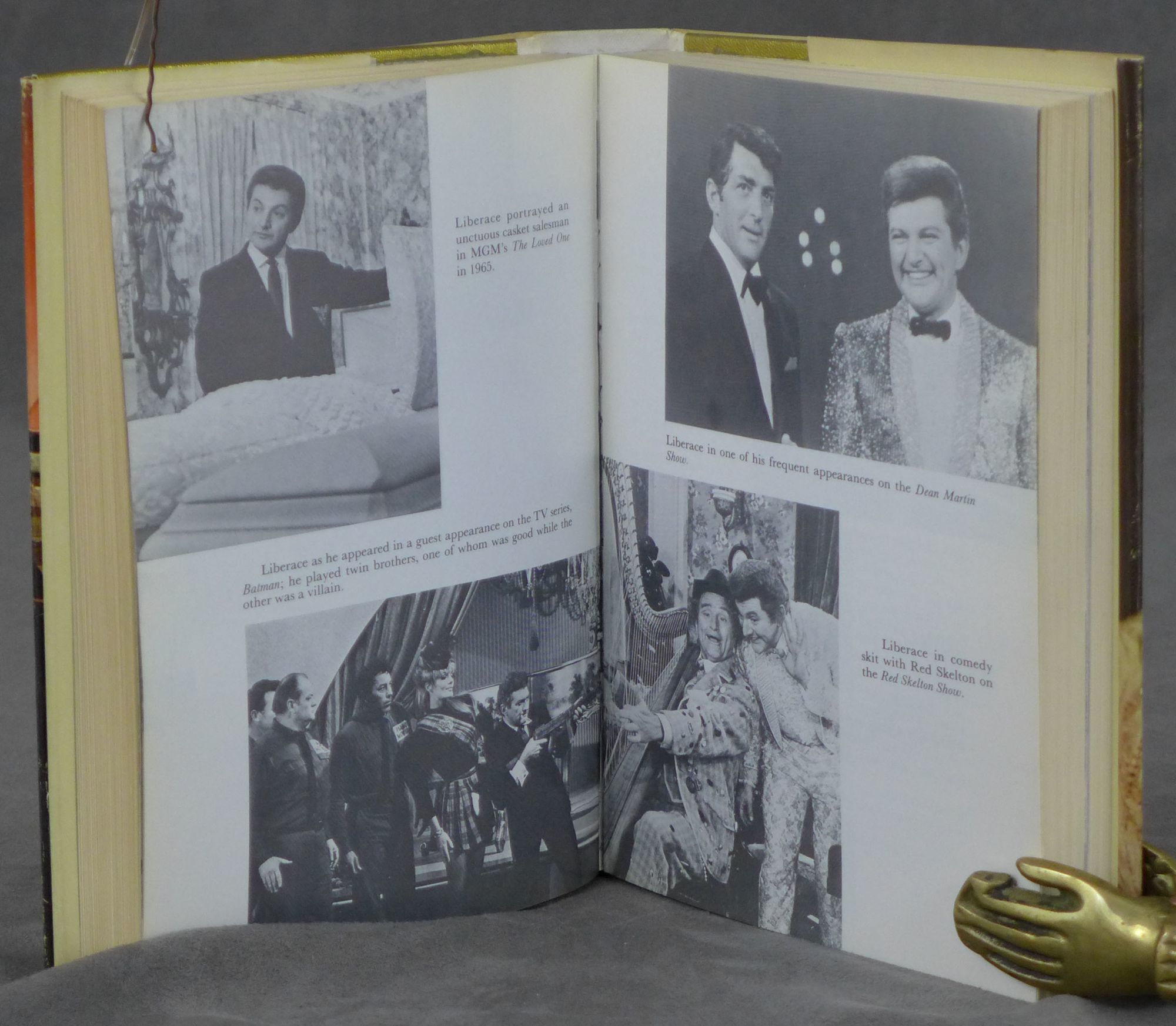 Liberace: An Autobiography -- inscribed to a senior editor at Putnam's ...