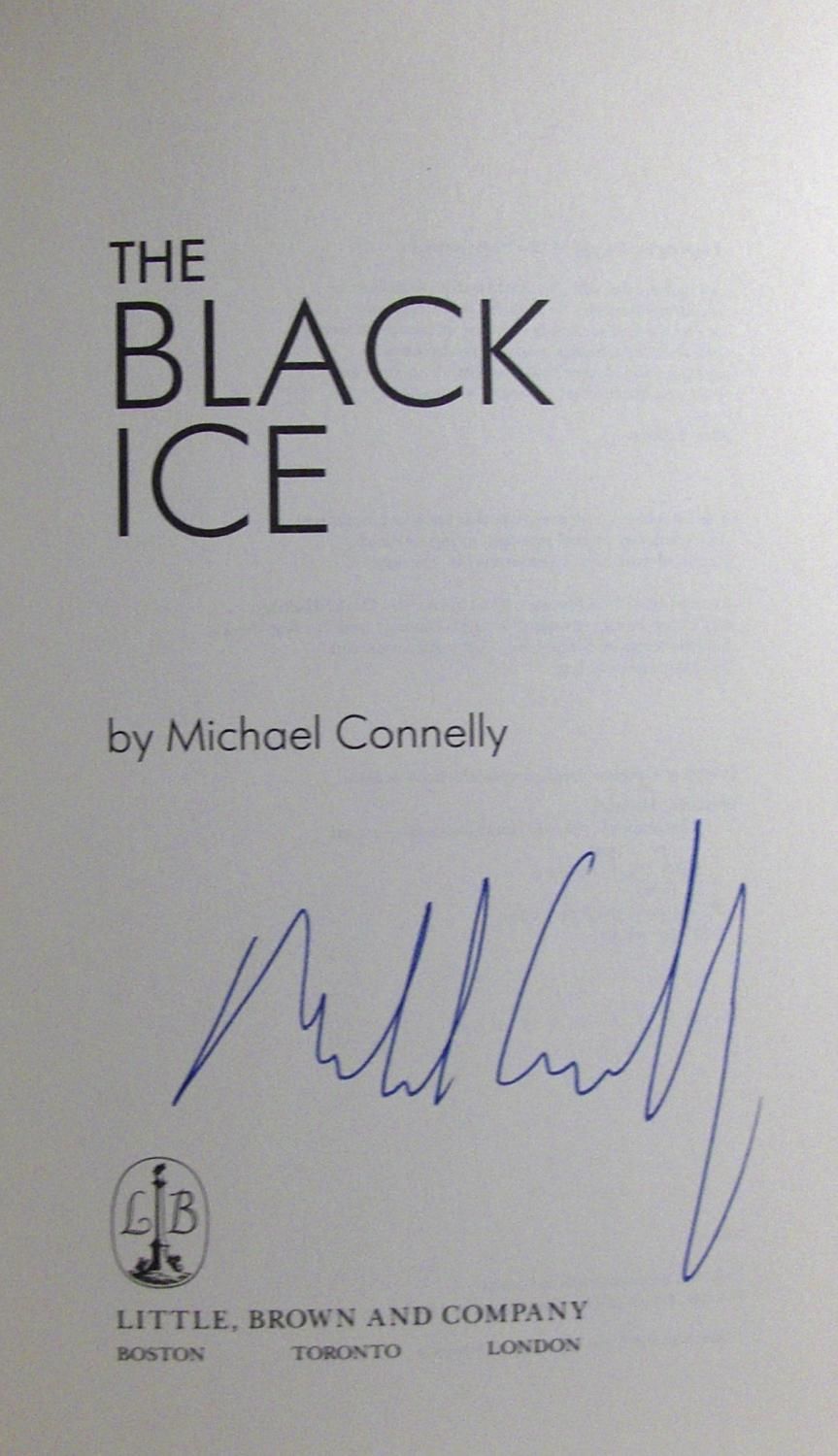 The Black Ice [Signed] by Connelly, Michael | Hardcover | 1993 | Little ...