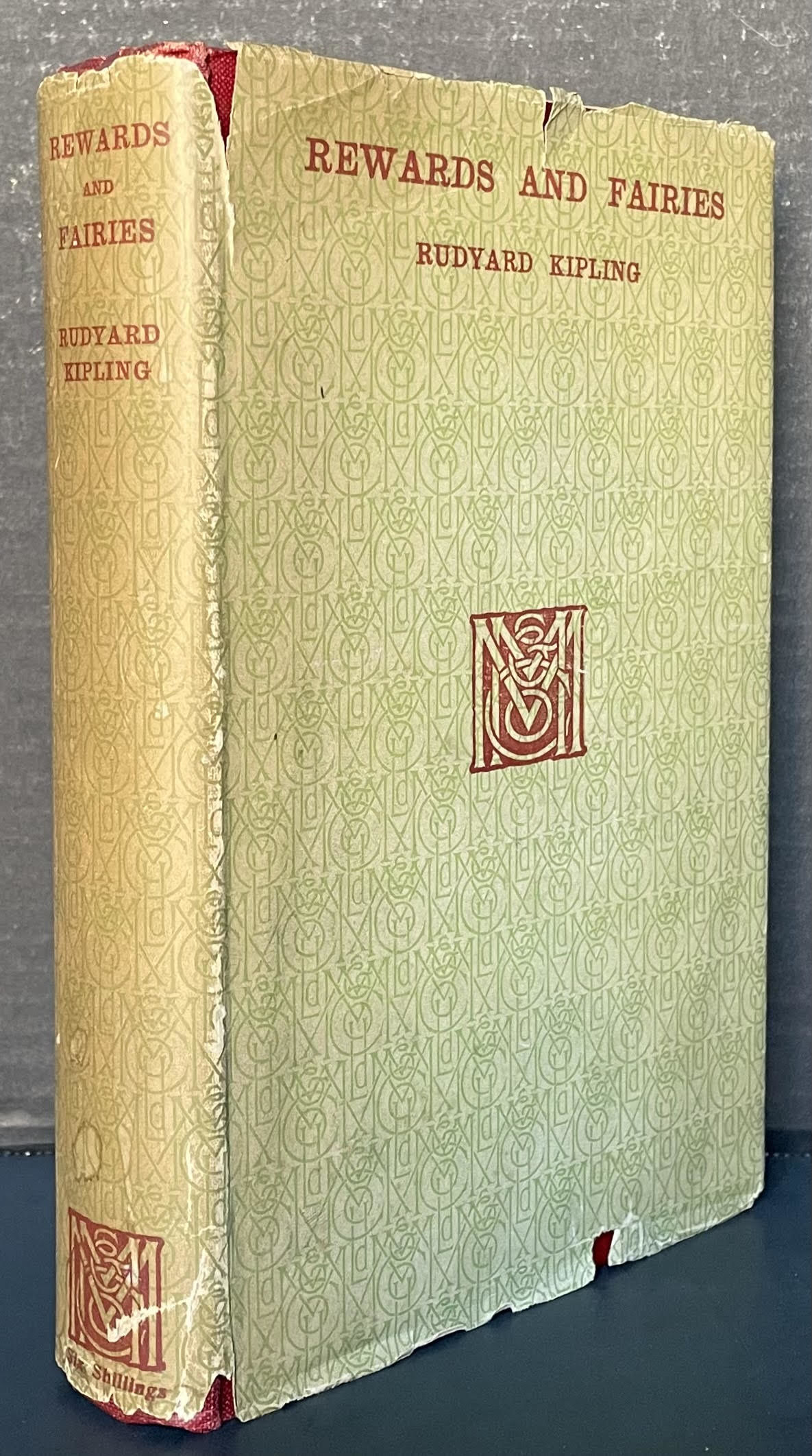 REWARDS AND FAIRIES [IN THE RARE DUST JACKET] by Kipling, Rudyard ...