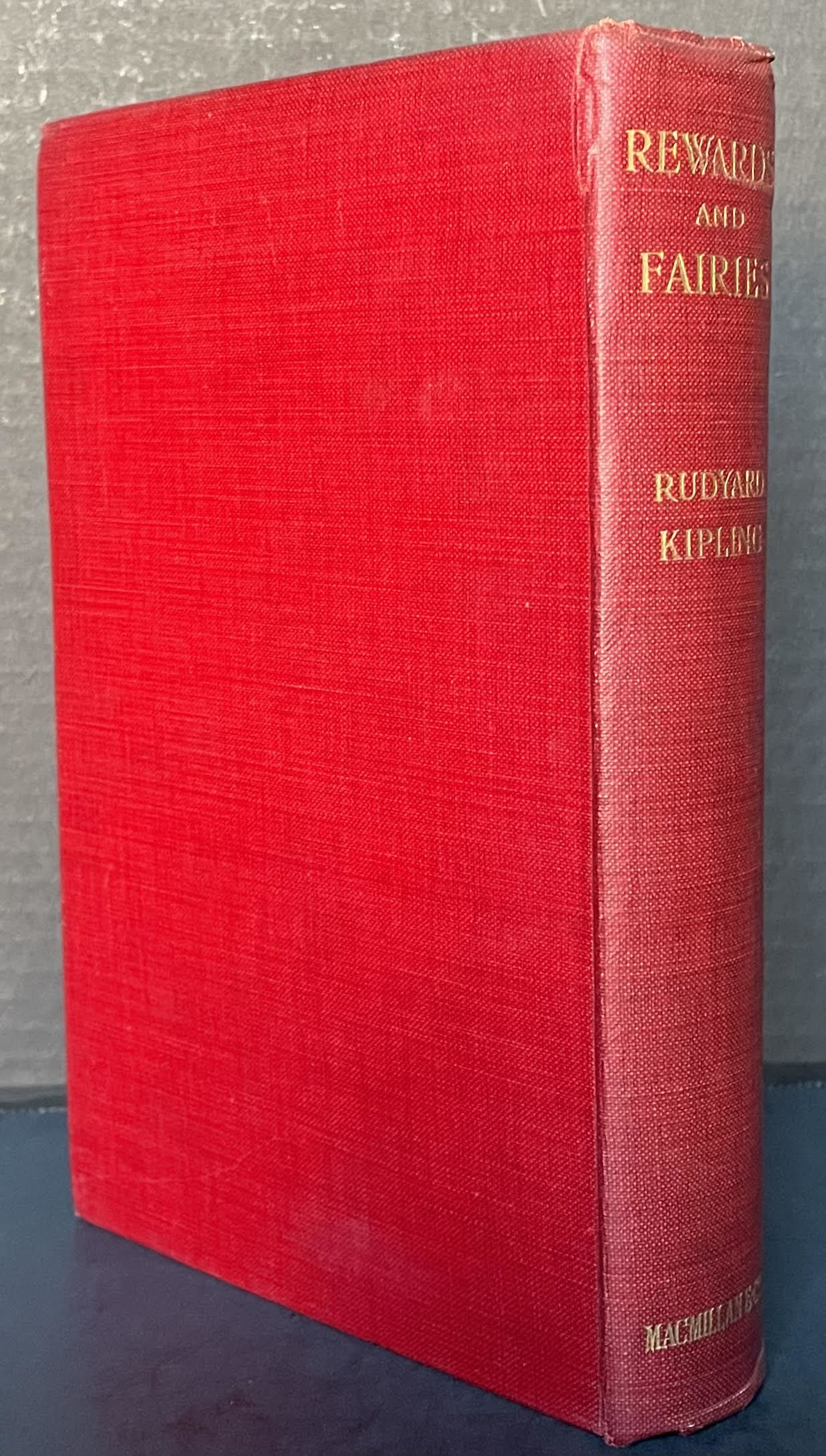 REWARDS AND FAIRIES [IN THE RARE DUST JACKET] by Kipling, Rudyard ...