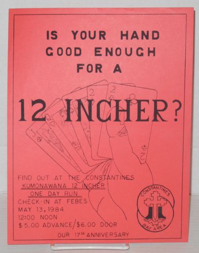 Is your hand good enough for a 12 incher? [handbill] find out at the ...