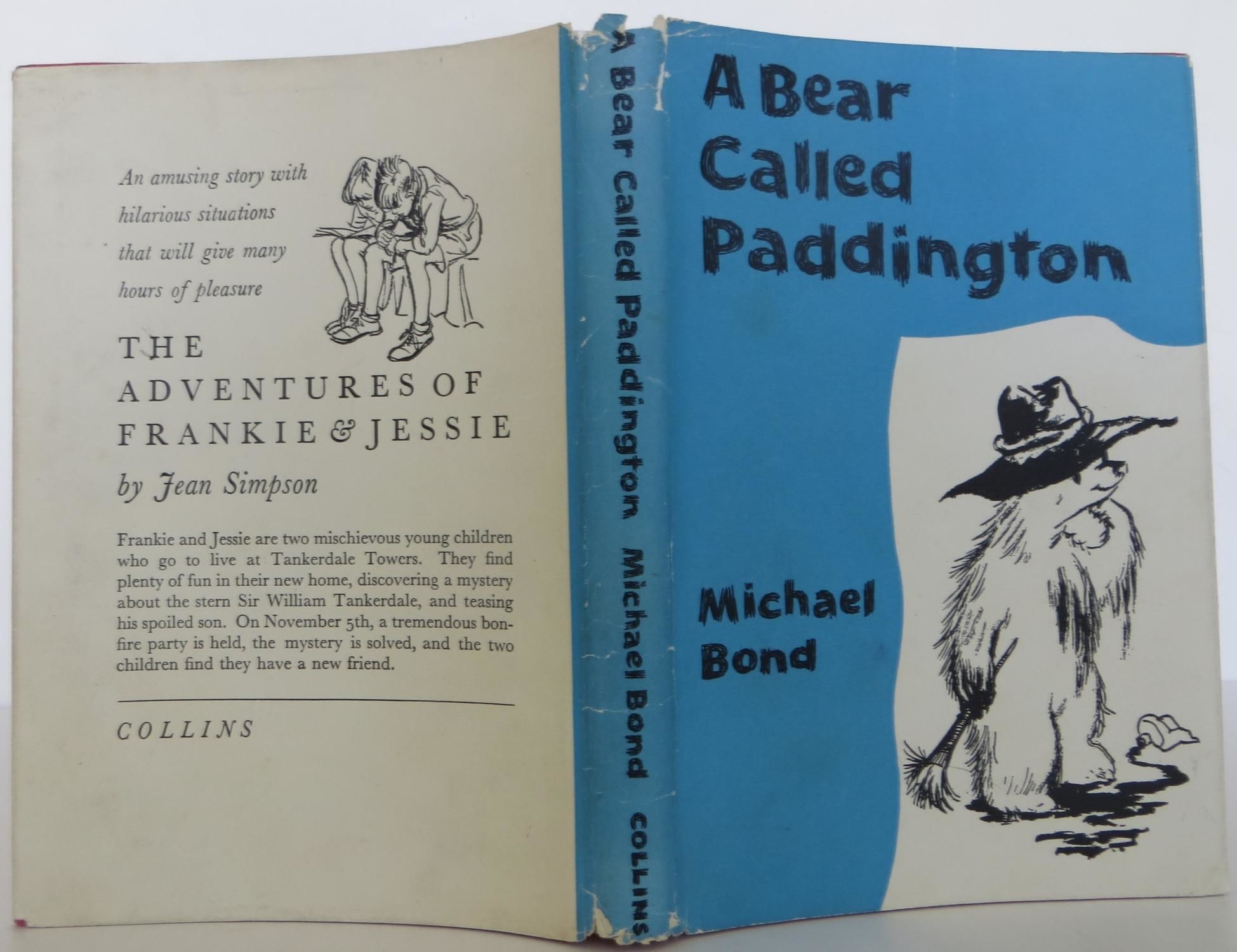 A Bear Called Paddington by Bond, Michael | Hardcover | 1958 | Collins ...
