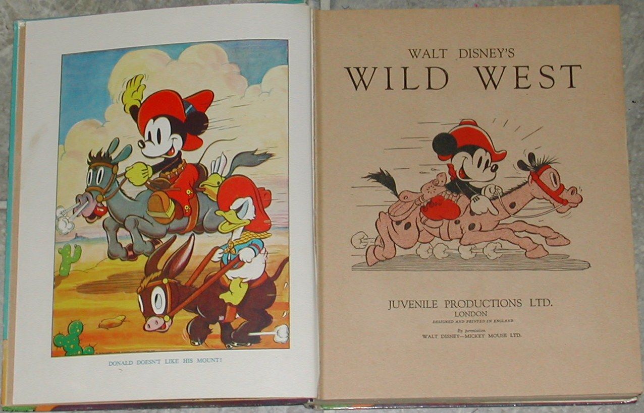 Walt Disney's Wild West by Disney, Walt | Hardcover | Juvenile ...