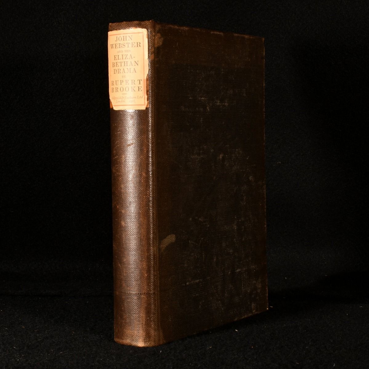 John Webster & the Elizabethan Drama by Rupert Brooke - Hardcover ...
