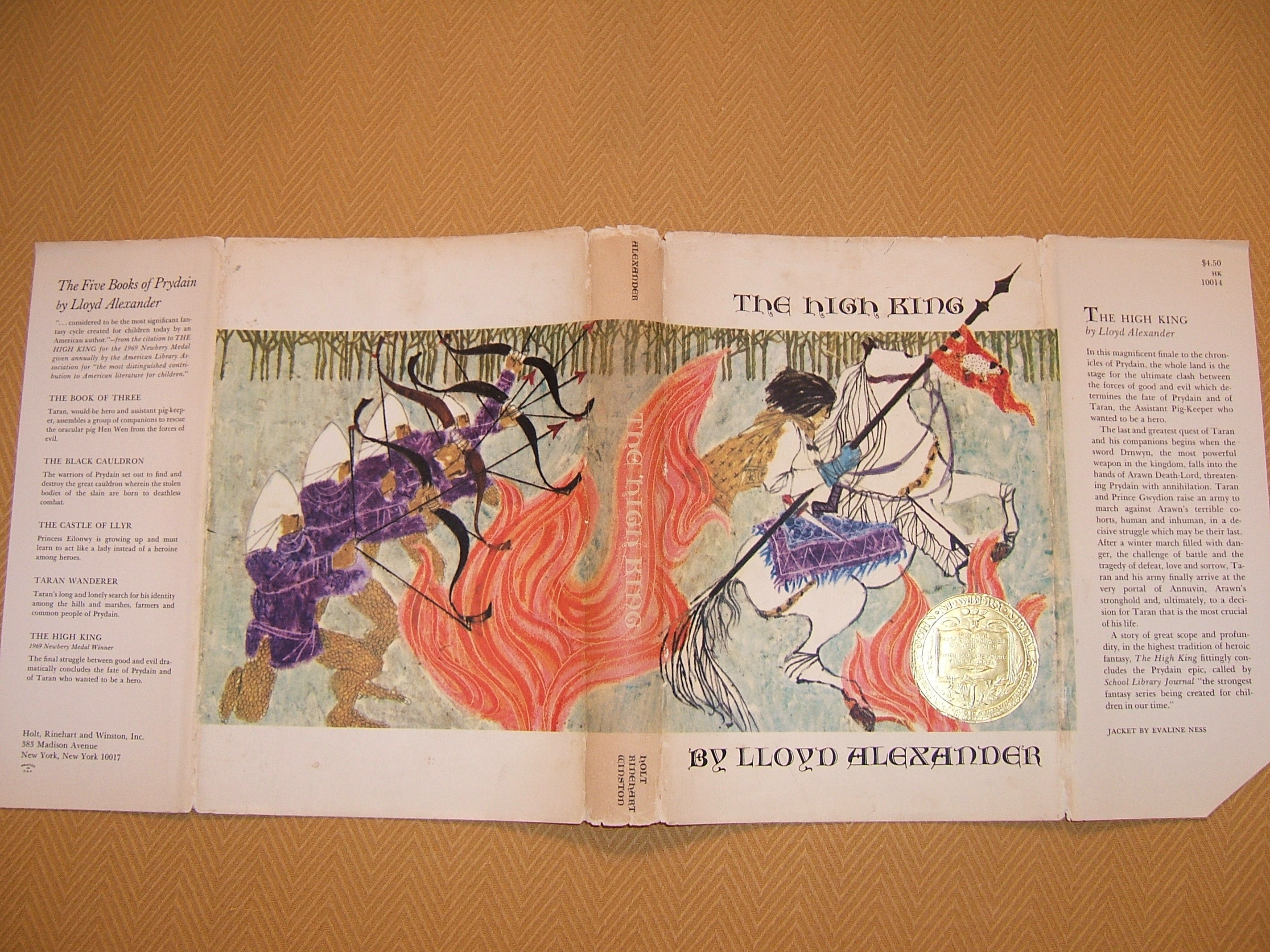 The High King (signed) by Alexander, Lloyd (signed) | Hardcover | 1969 ...