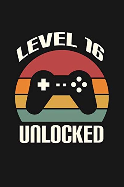 Level 16 Unlocked: Happy 16Th Birthday 16 Years Old Gift For Gaming ...