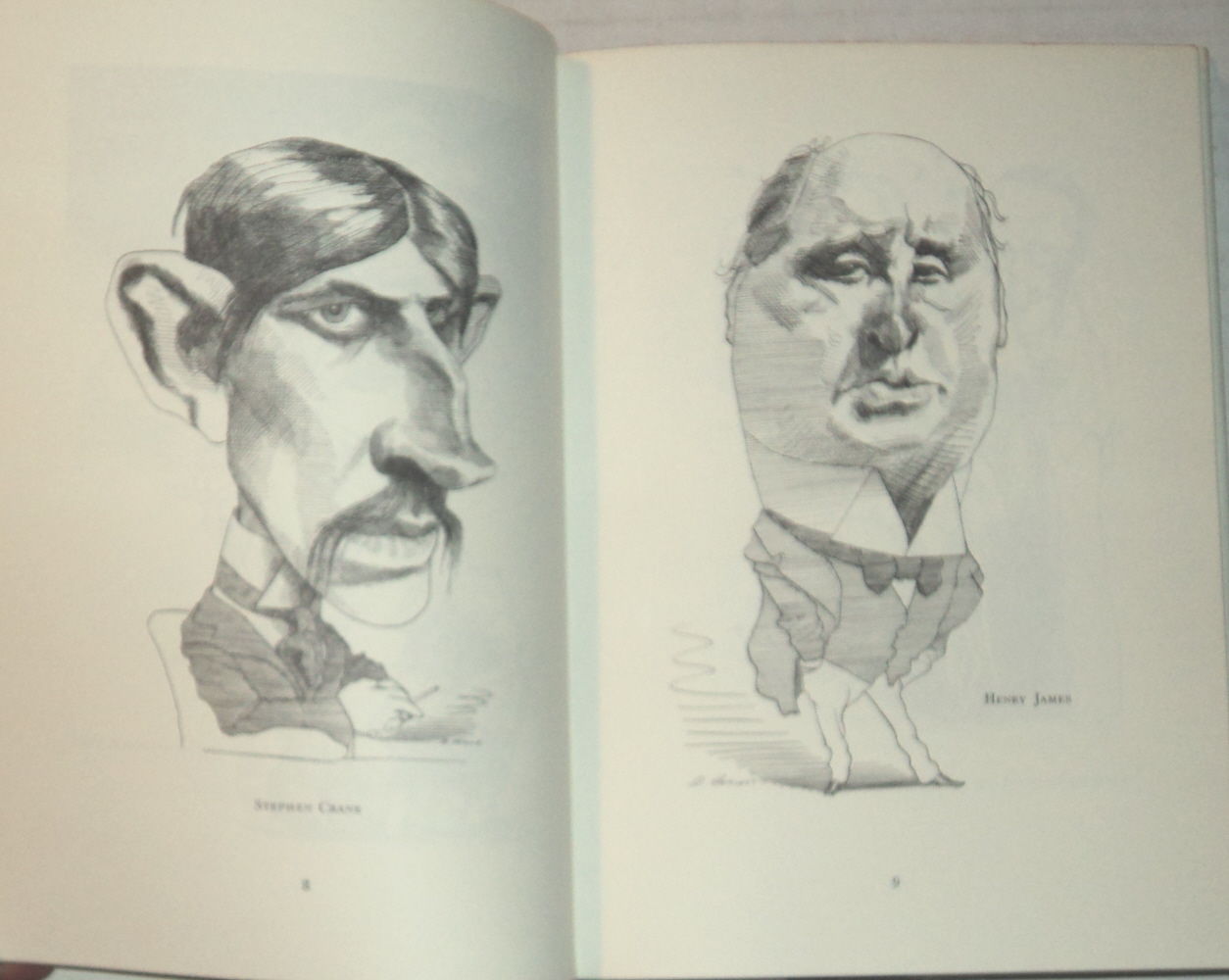 PENS AND NEEDLES: Literary Caricatures by David Levine. by Levine ...
