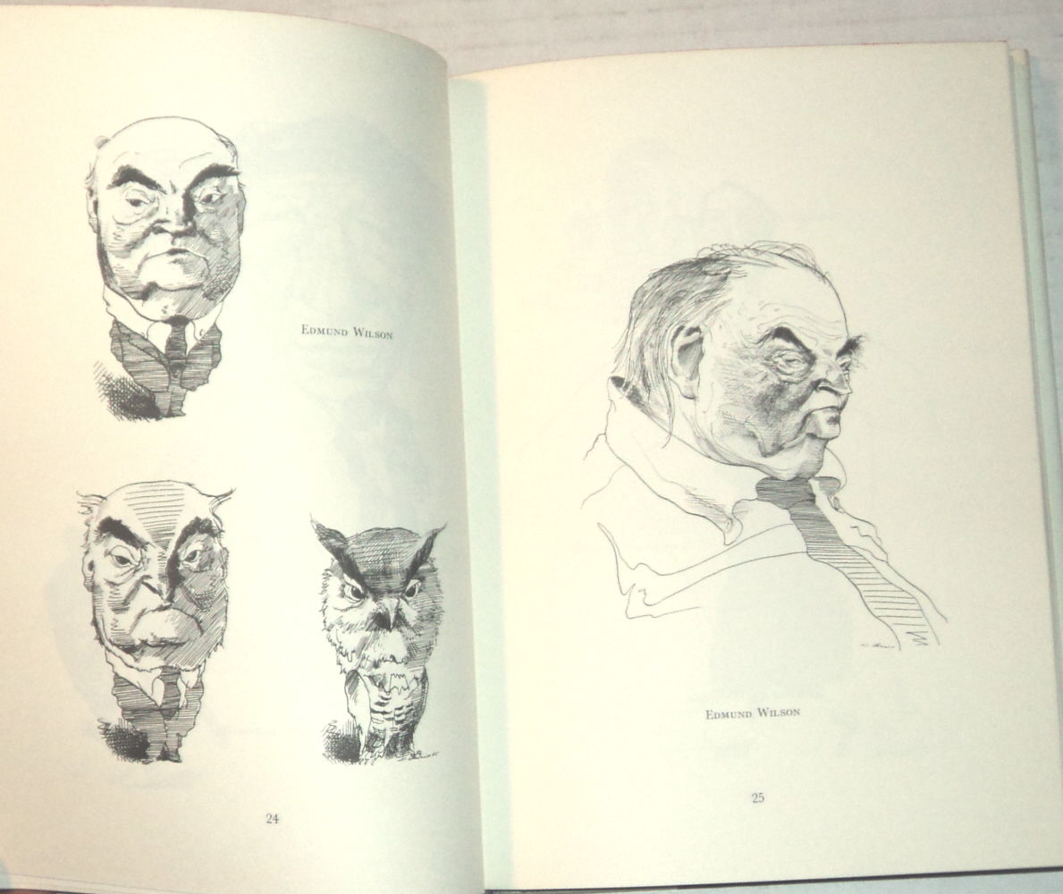 PENS AND NEEDLES: Literary Caricatures by David Levine. by Levine ...