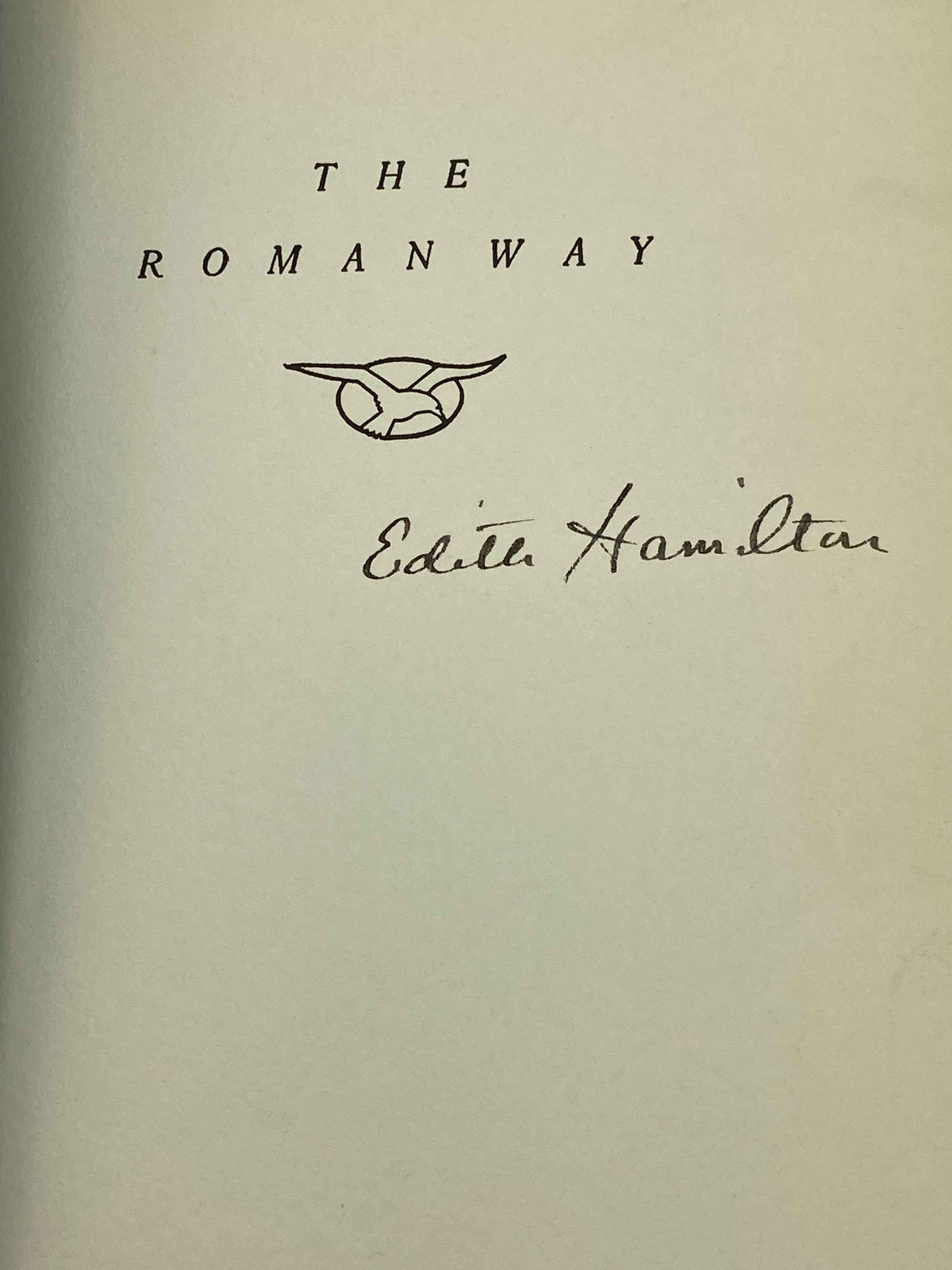 The Roman Way by Hamilton, Edith | 1932 | Norton and Co. | Biblio