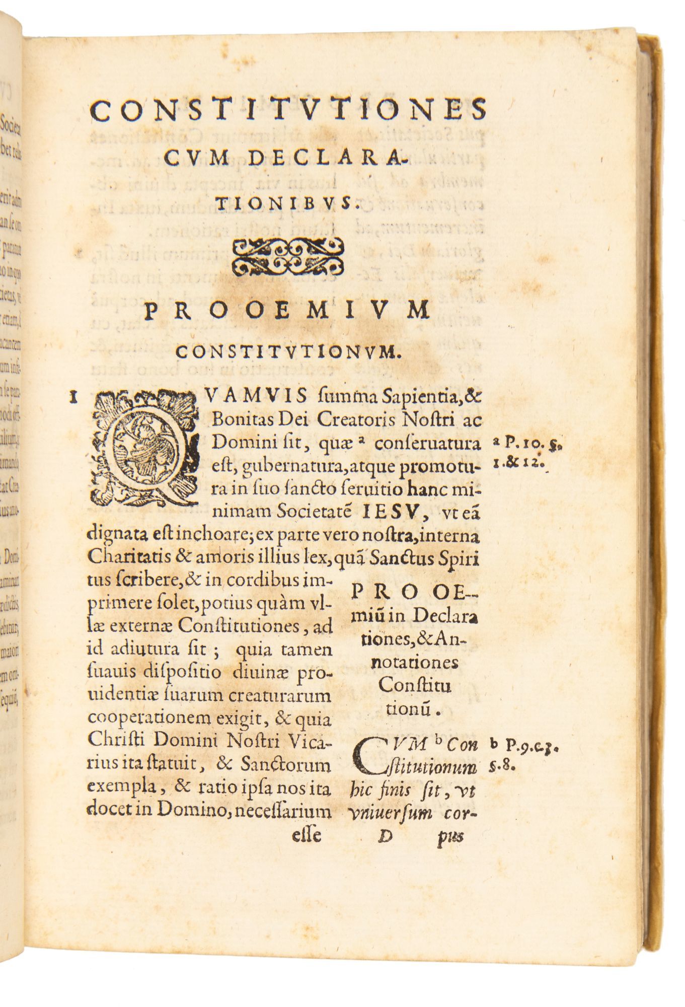 Constitutiones Societatis Jesu cum earum declarationibus by Ignatius ...