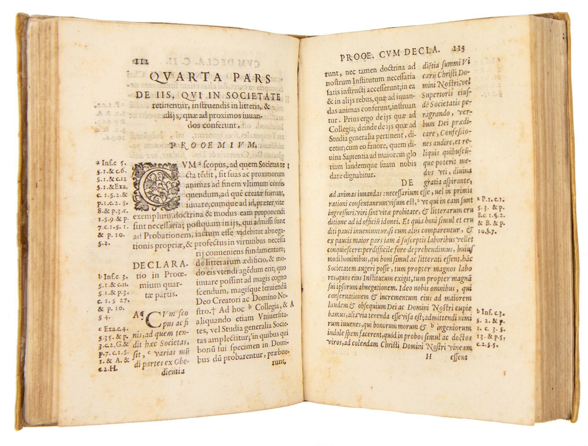 Constitutiones Societatis Jesu cum earum declarationibus by Ignatius ...