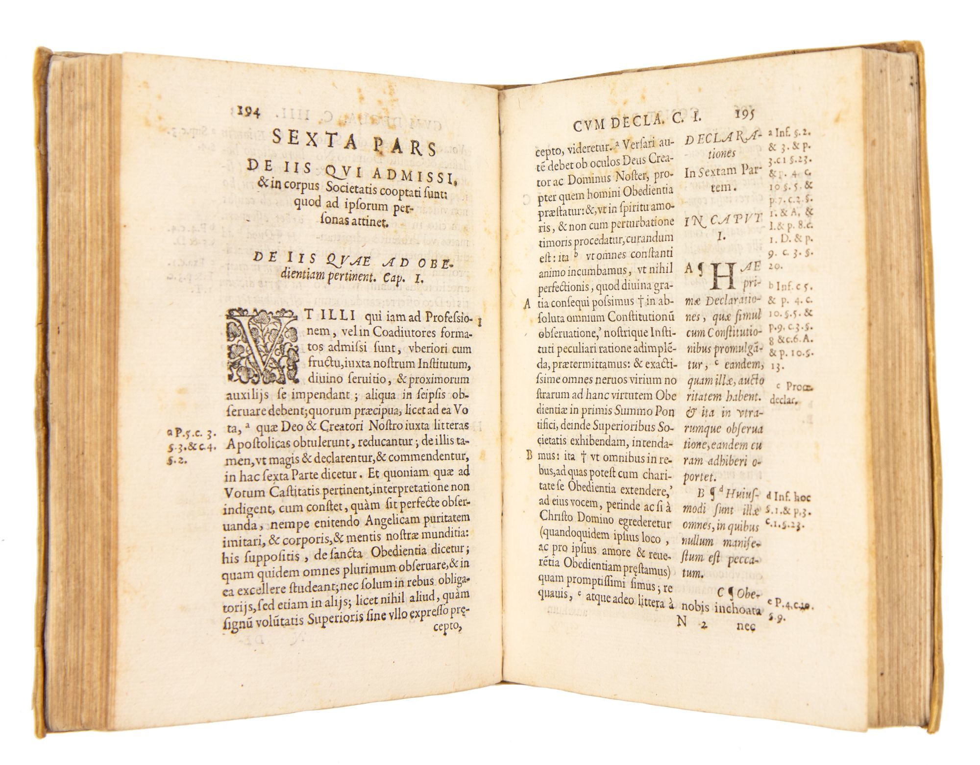 Constitutiones Societatis Jesu cum earum declarationibus by Ignatius ...