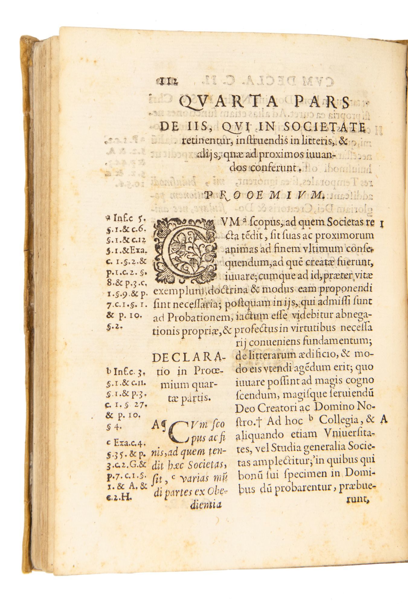 Constitutiones Societatis Jesu cum earum declarationibus by Ignatius ...