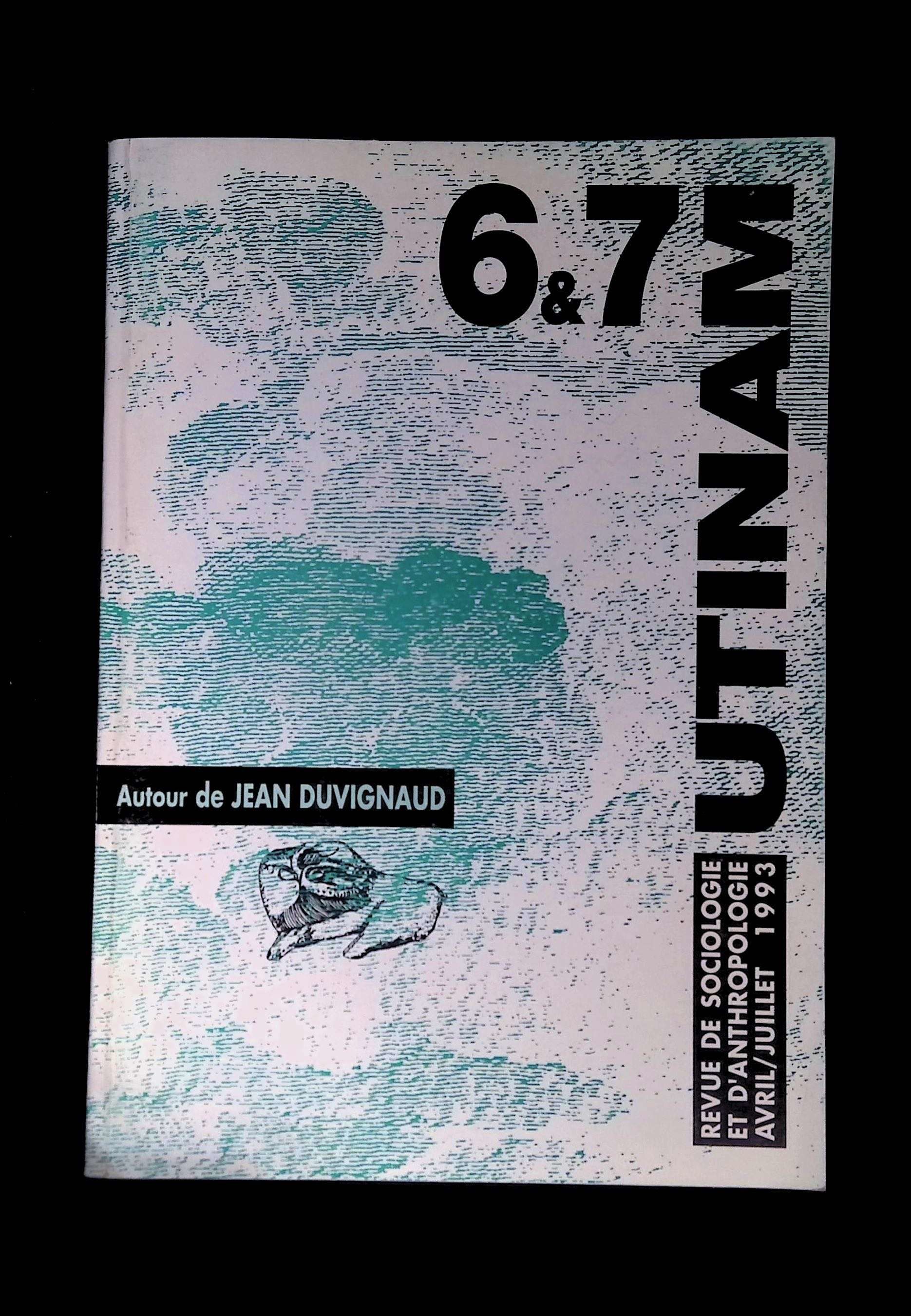 Utinam revue de sociologie et d'anthropologie Comment peut-on être ...