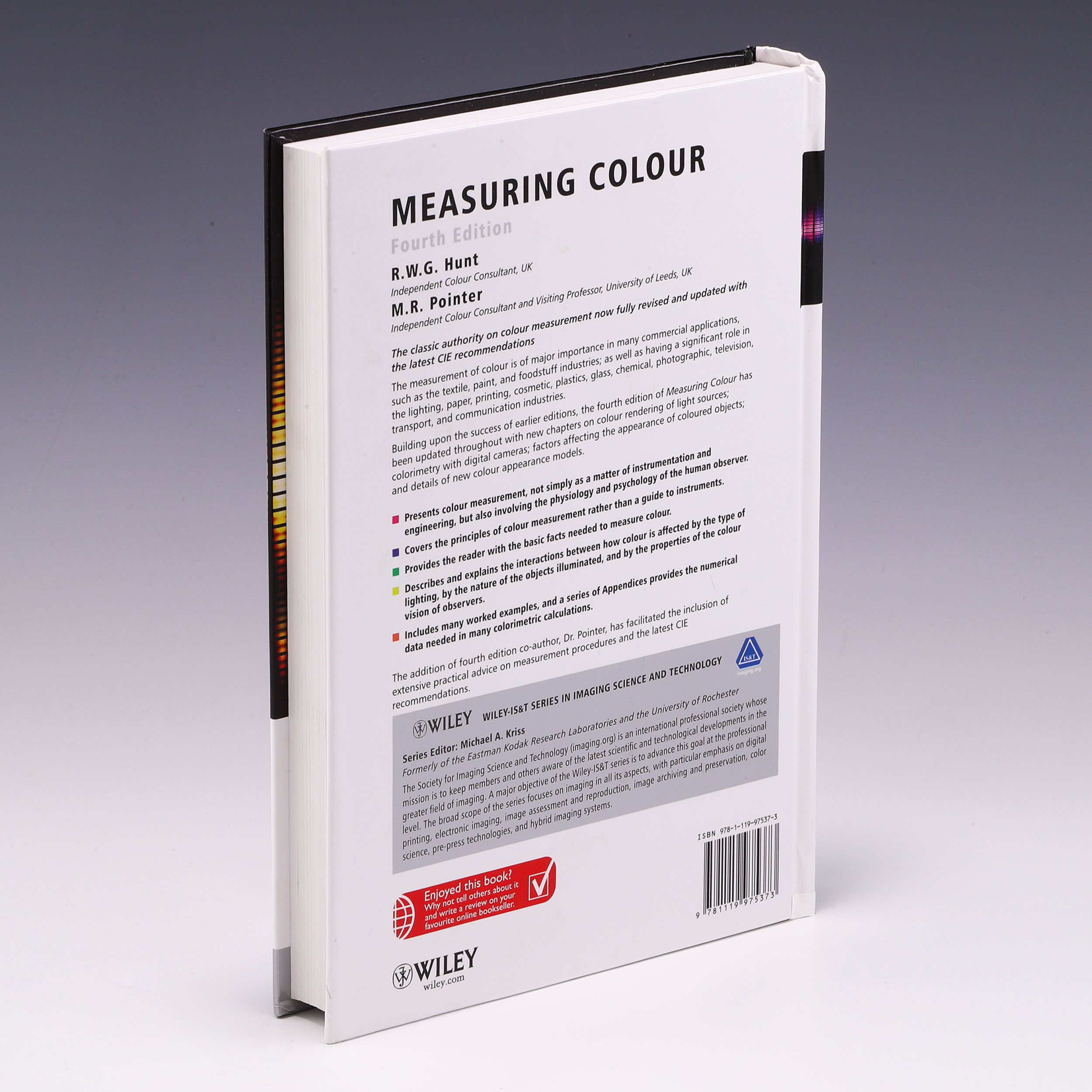 BIBLIO | Measuring Colour by R. W. G. Hunt | Hardcover | 2011 | John ...