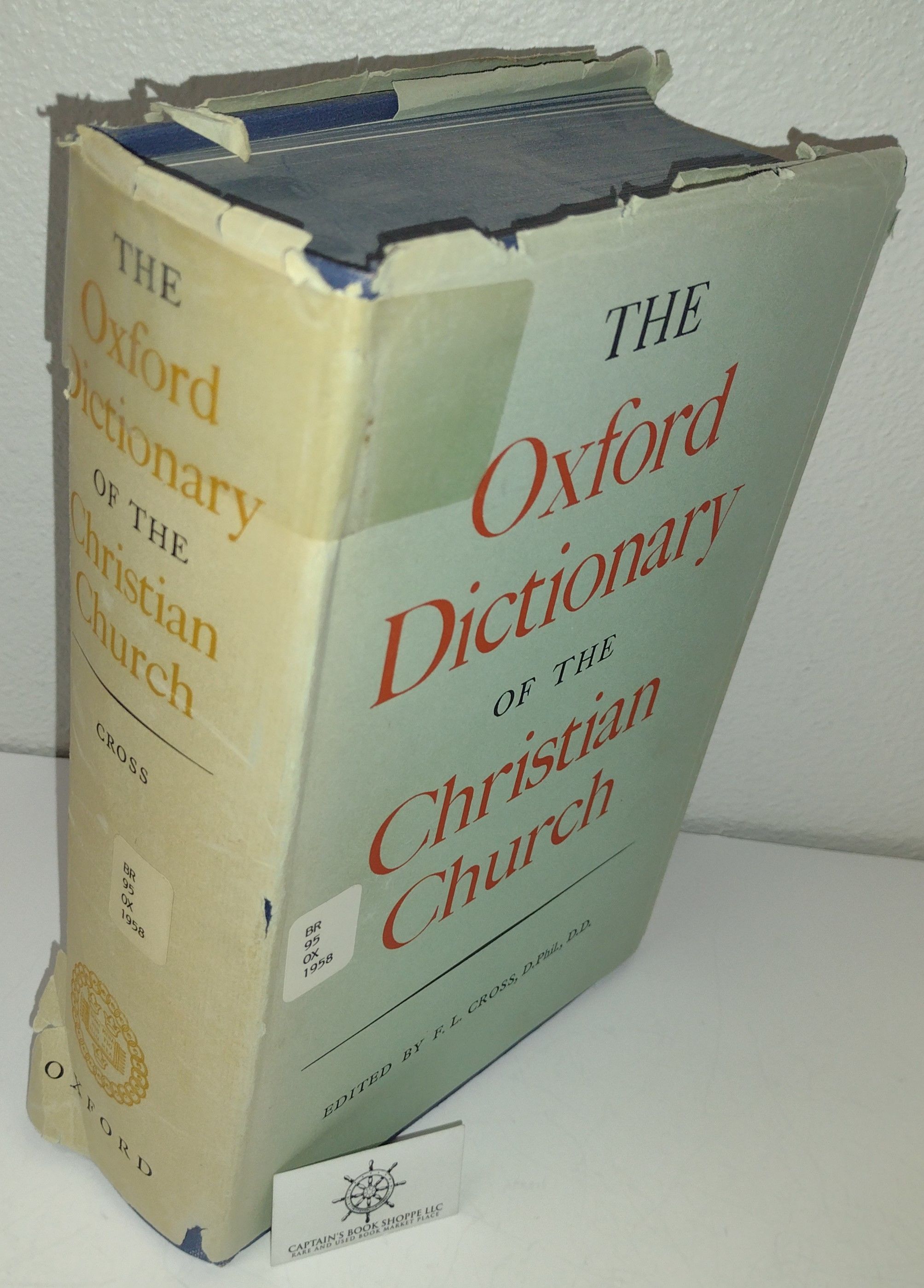 The Oxford Dictionary of the Christian Church by F.L. Cross | Hardcover ...
