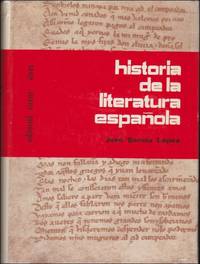 Historia de la literatura espanola by Garcia López, José - 1968