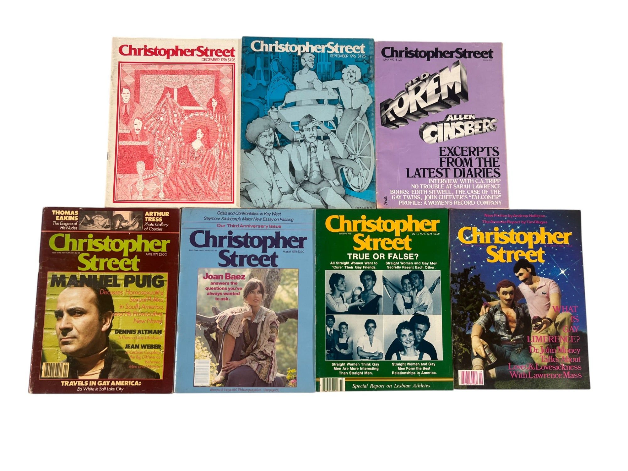 Christopher Street Magazine Archive, a Monthly Literary Magazine for ...