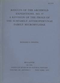 BIBLIO | Results of the Archbold Expeditions. No. 97 a Revision of the ...