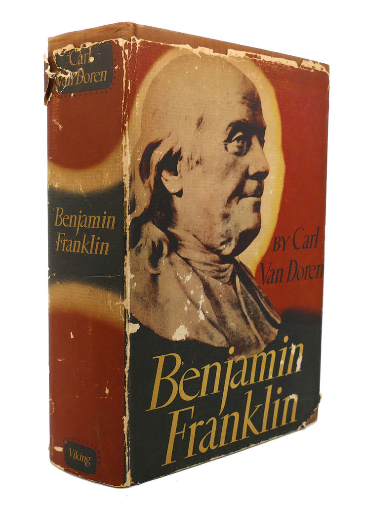 BENJAMIN FRANKLIN by Carl Van Doren | Hardcover | 1938 | The Viking ...