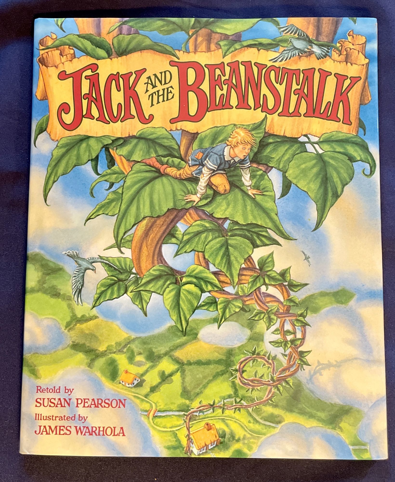 BIBLIO | JACK AND THE BEANSTALK; Retold by Susan Pearson / Illustrated ...