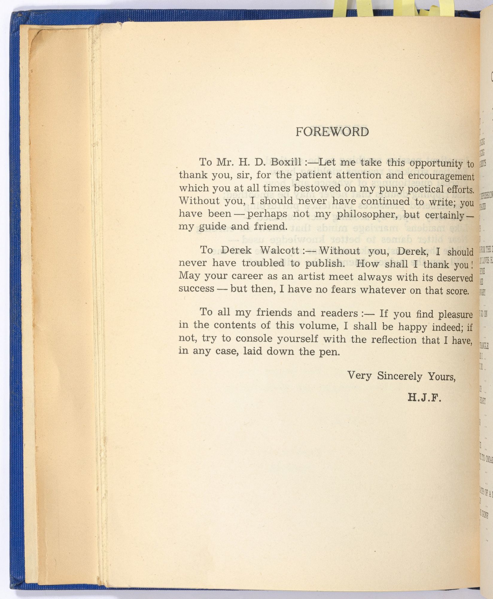 [Sammelband volume Containing Walcott's first three books, Self ...