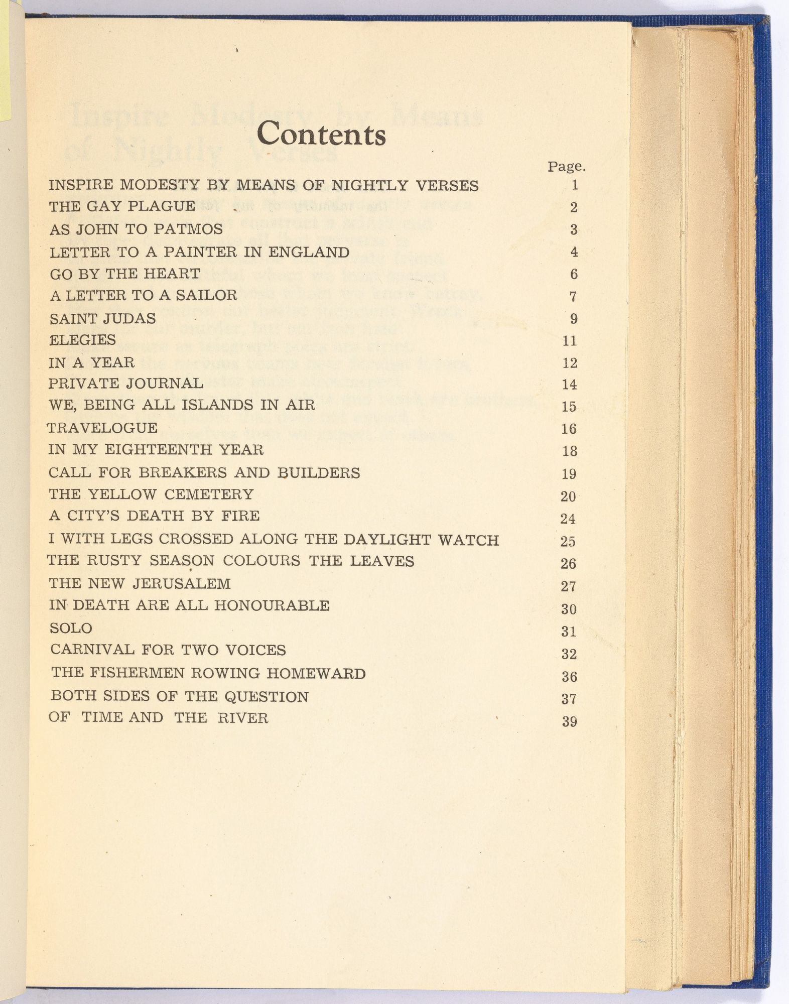 [Sammelband volume Containing Walcott's first three books, Self ...