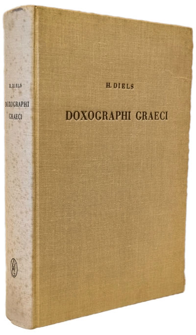 Doxographi Graeci. Collegit recensuit…