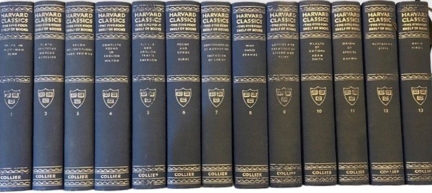 Harvard Classics Complete Set 51 Volumes First Edition (The Five Foot ...