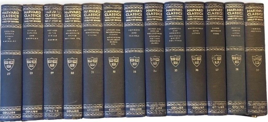 Harvard Classics Complete Set 51 Volumes First Edition (The Five Foot ...