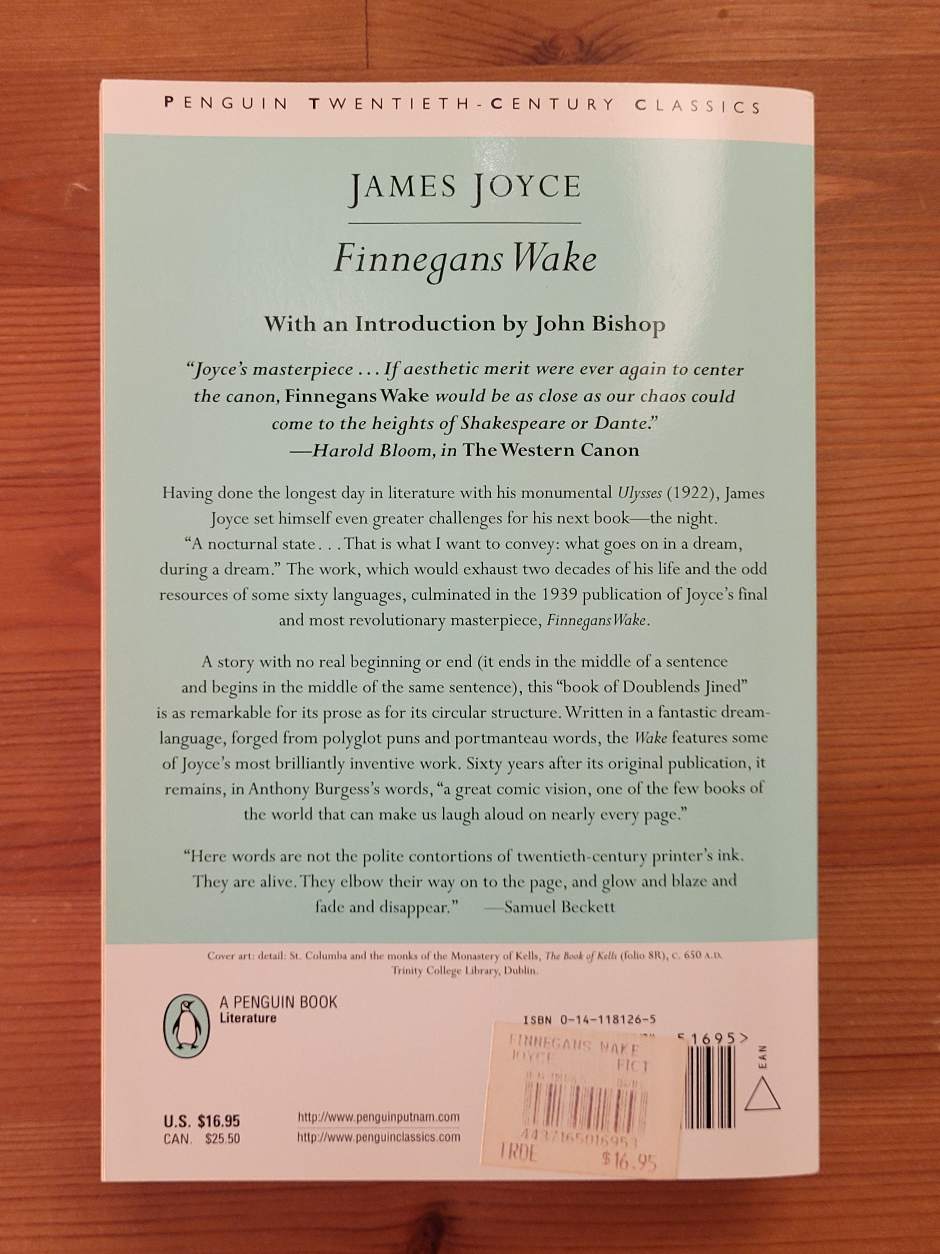 Finnegans Wake Penguin