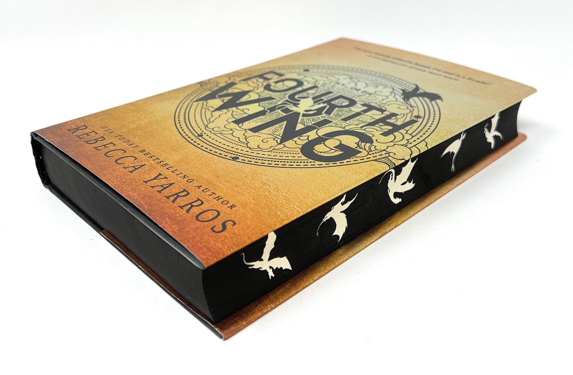 BIBLIO Fourth Wing FIRST EDITION WITH SPRAYED EDGES By Yarros biblio-fourth-wing-first-edition-with-sprayed-edges-by-yarros