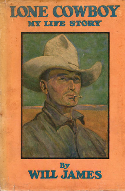 Lone Cowboy Painting