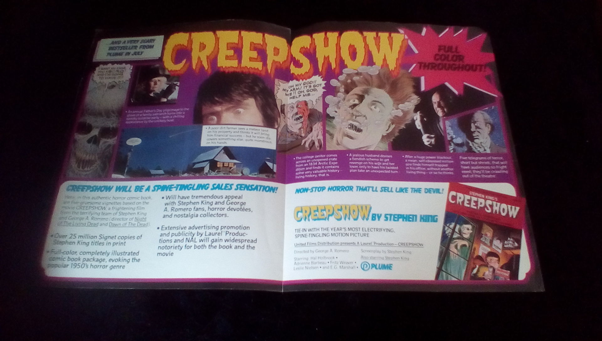 Creepshow by Stephen King - Paperback - 1st - 1982 - from The Obscure ...