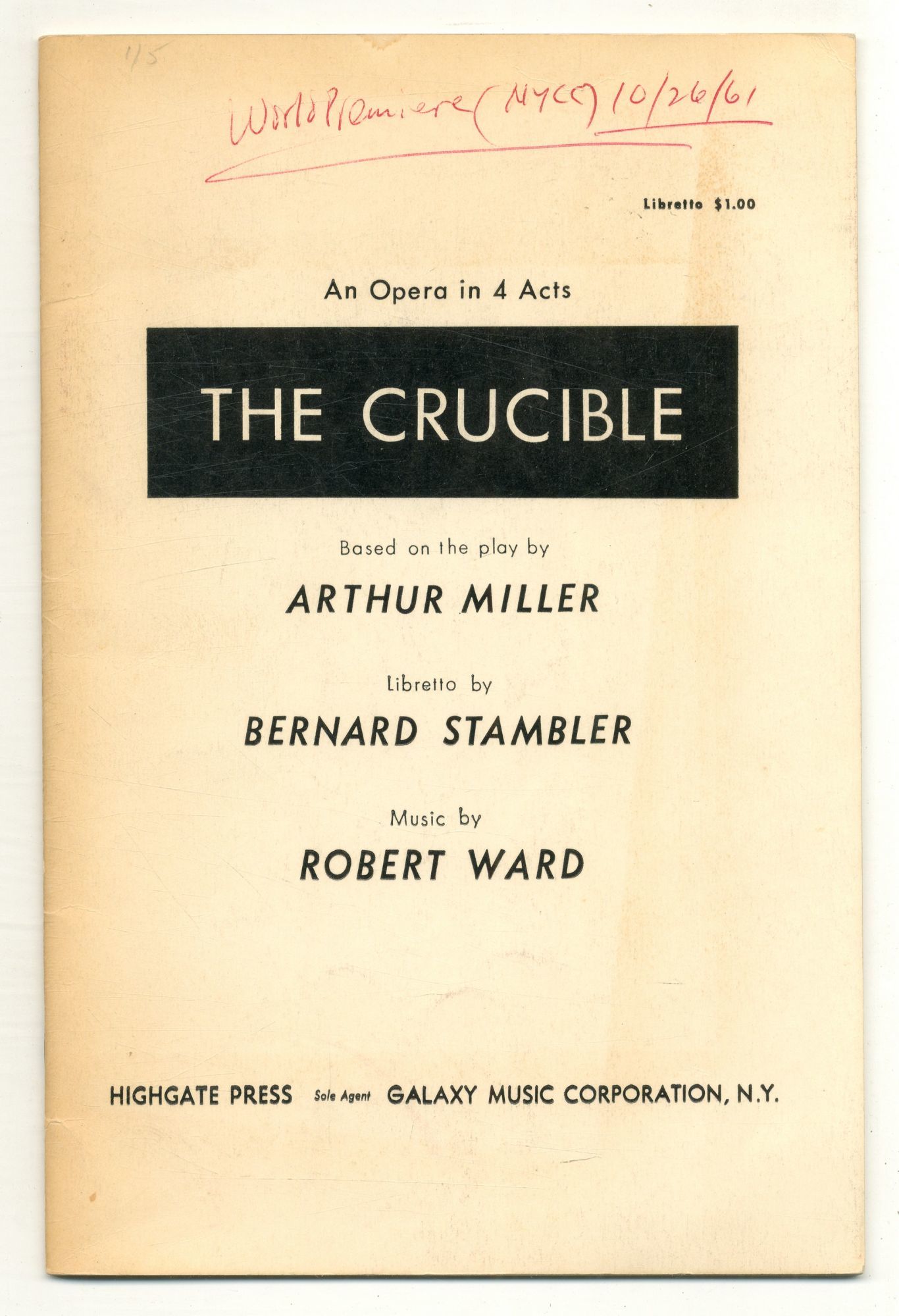 The Crucible Book Cover Arthur Miller