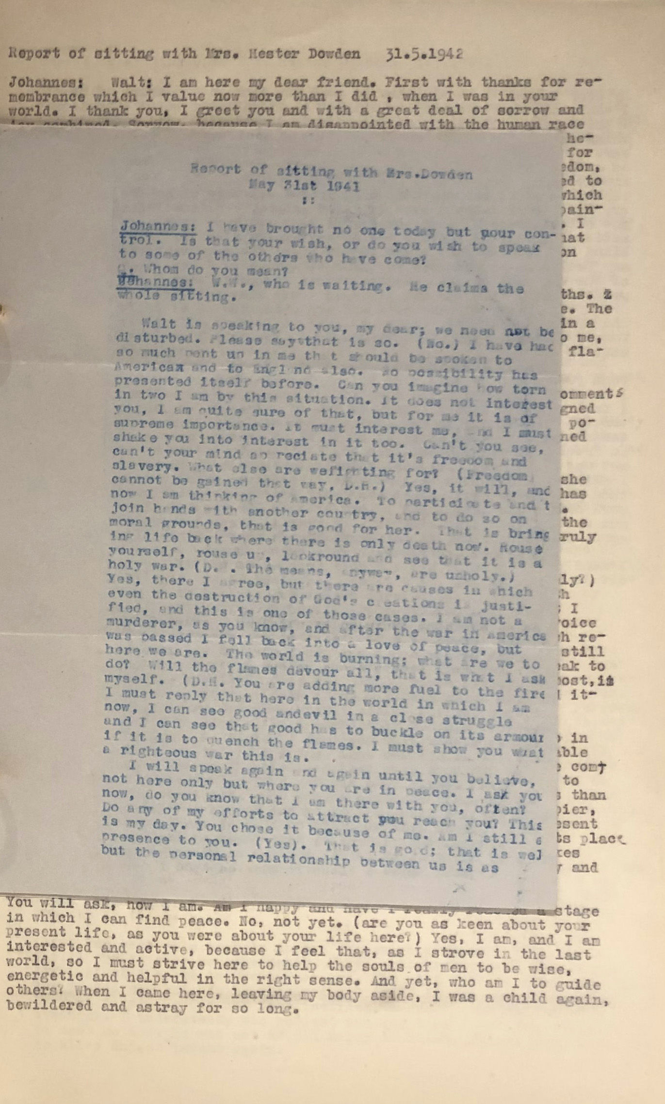 Irish Spirit Seance Medium HESTER DOWDEN Unique Transcript of Seances ...