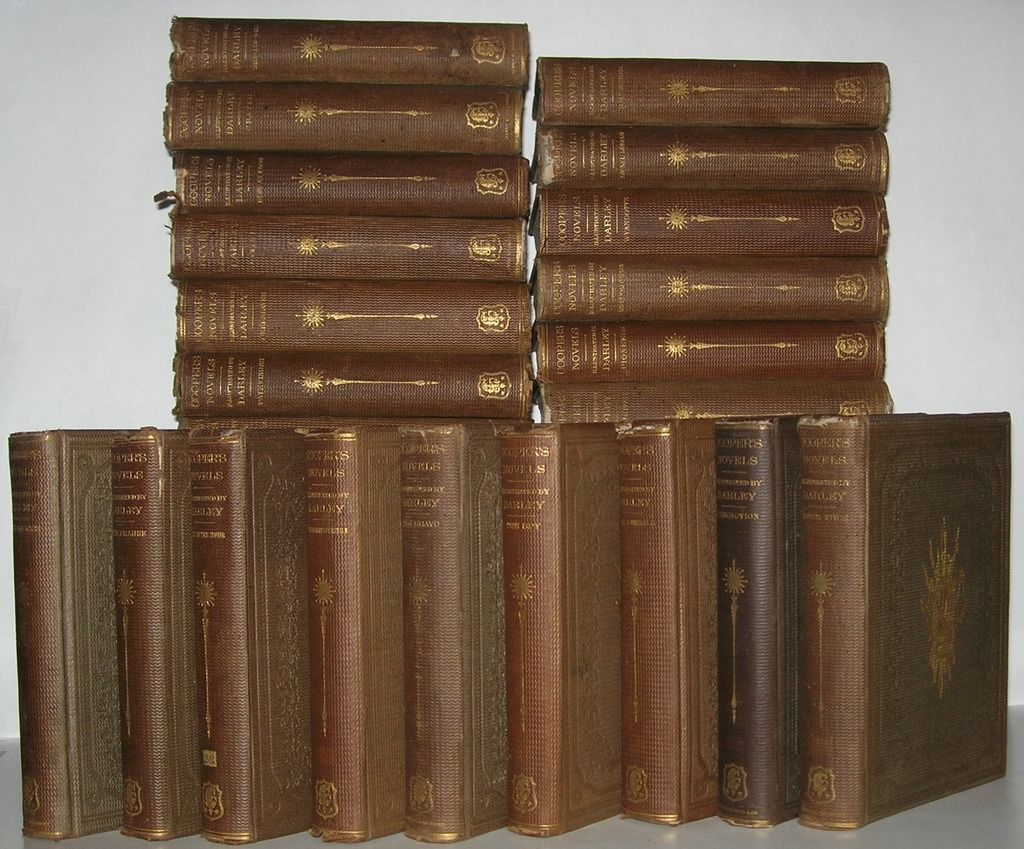 COOPER'S NOVELS [ Thirty-Two Volume Set ] by James Fenimore Cooper ...