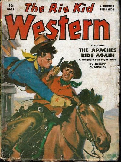 THE RIO KID WESTERN: May 1951 ("The Apaches Ride Again") by Rio Kid ...