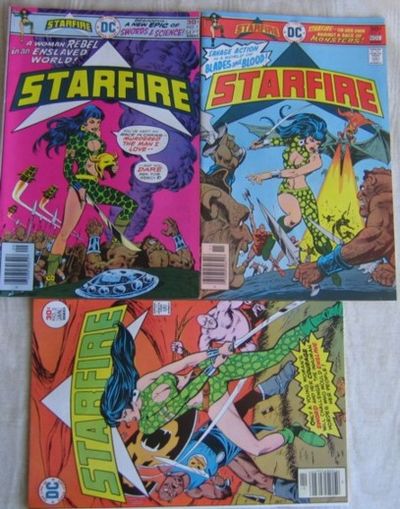 Starfire - #1 September 1976, #2 November 1976, #3 January 1977 - the ...