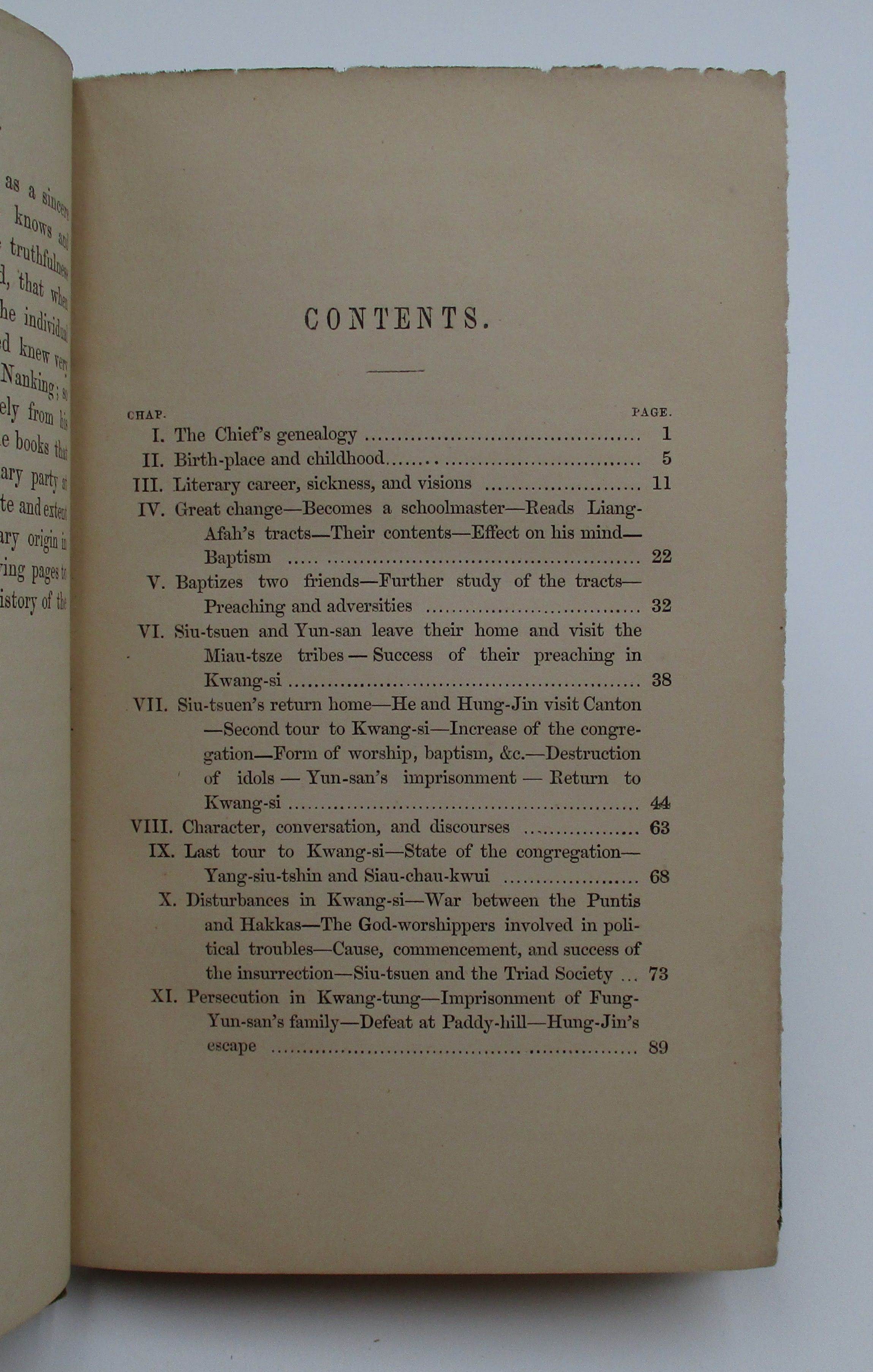 The Chinese Rebel Chief, Hung-Siu-Tsuen; and the Origin of the ...