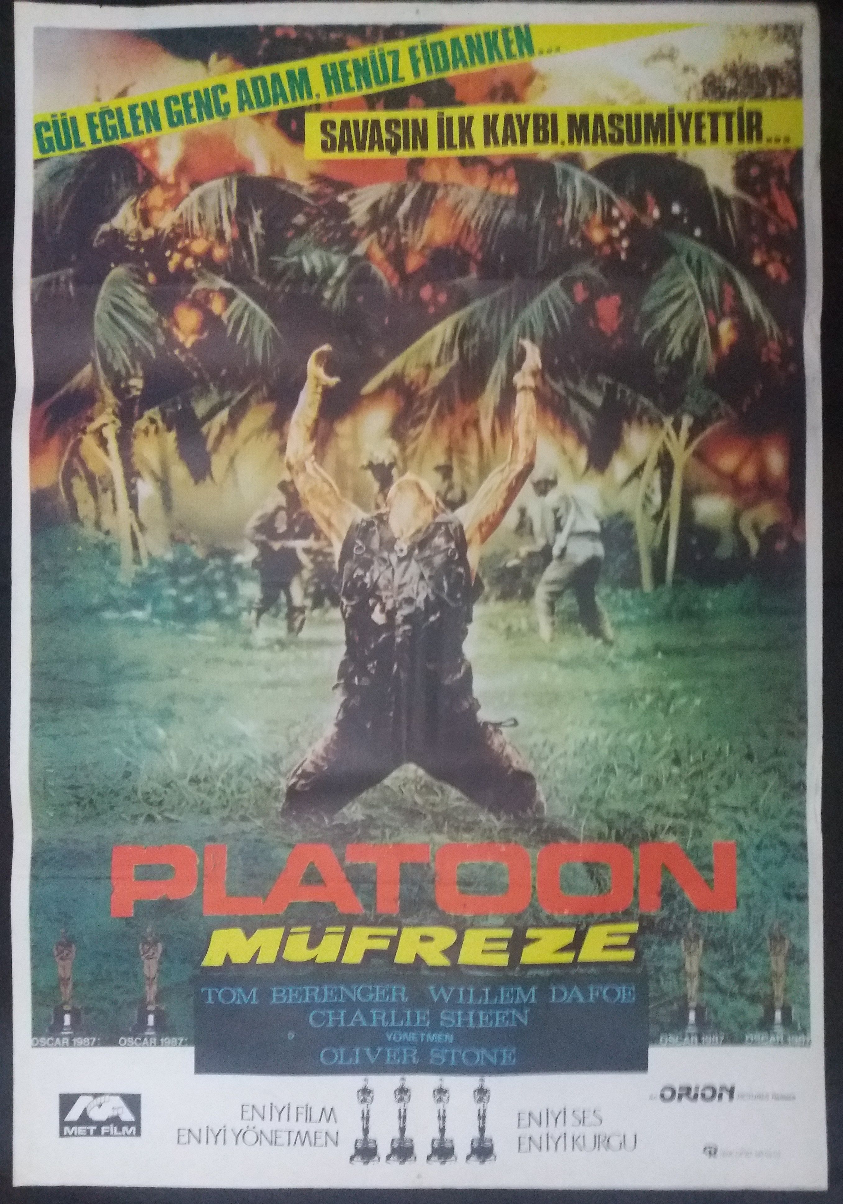 Platoon Movie Poster