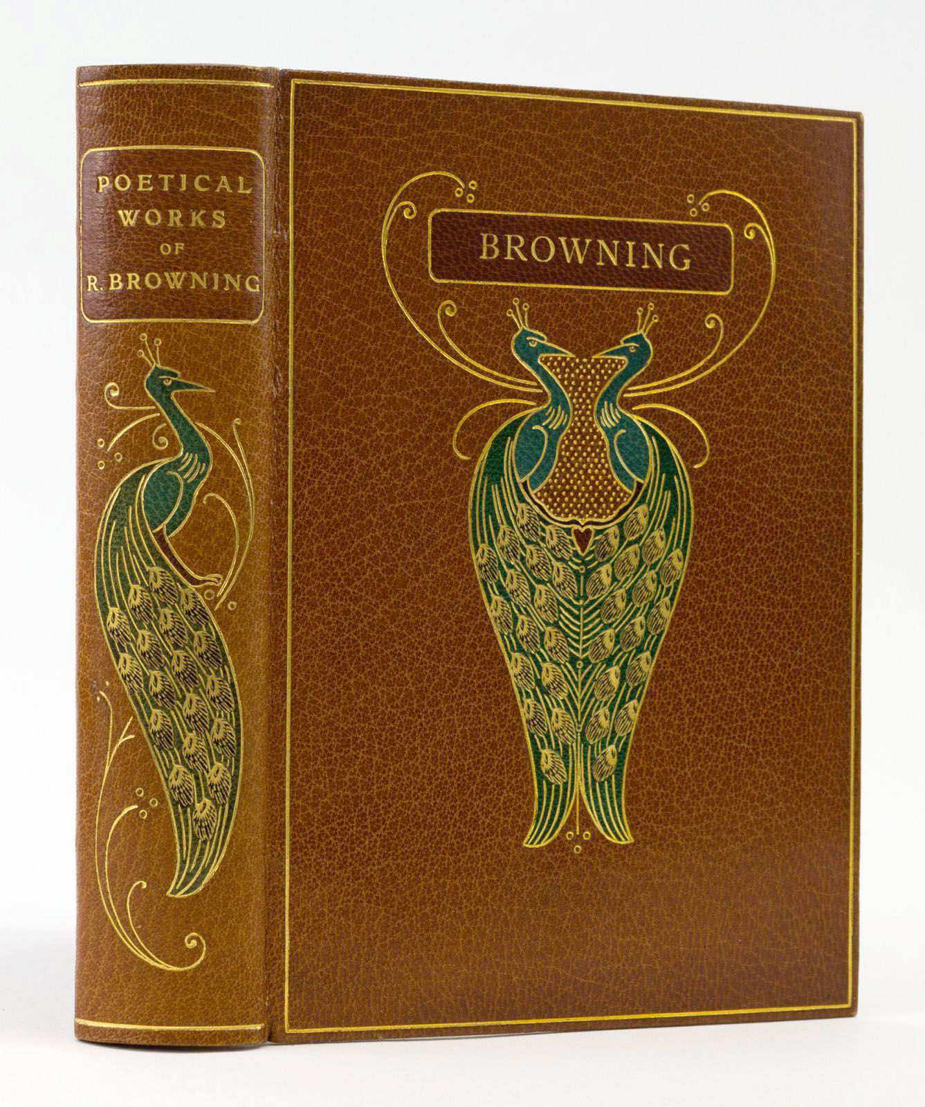 THE POETICAL WORKS by (BINDINGS - BIRDSALL[?]). BROWNING, ROBERT | 1902 ...